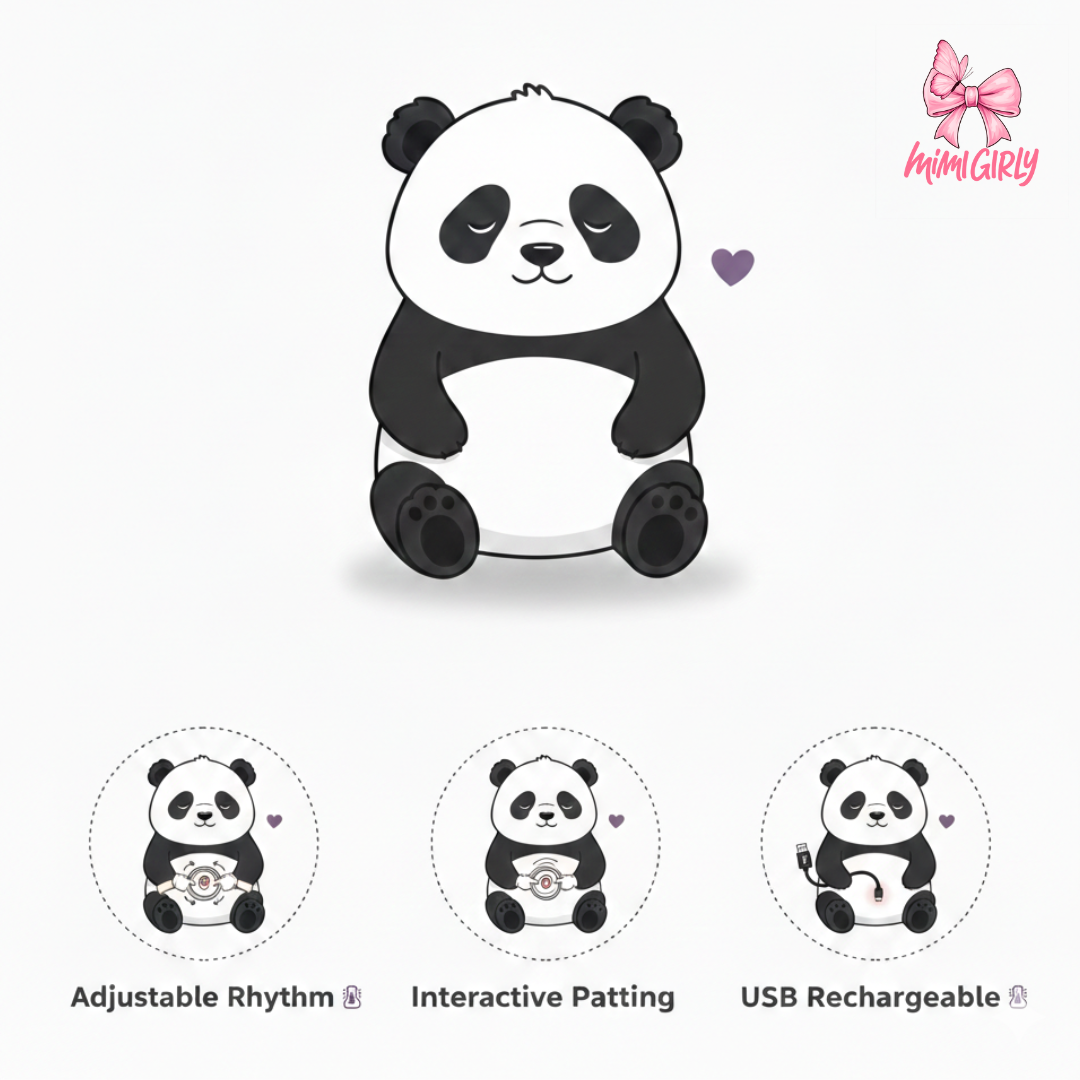 Sir Panda Patting Doll – MimiGirly™